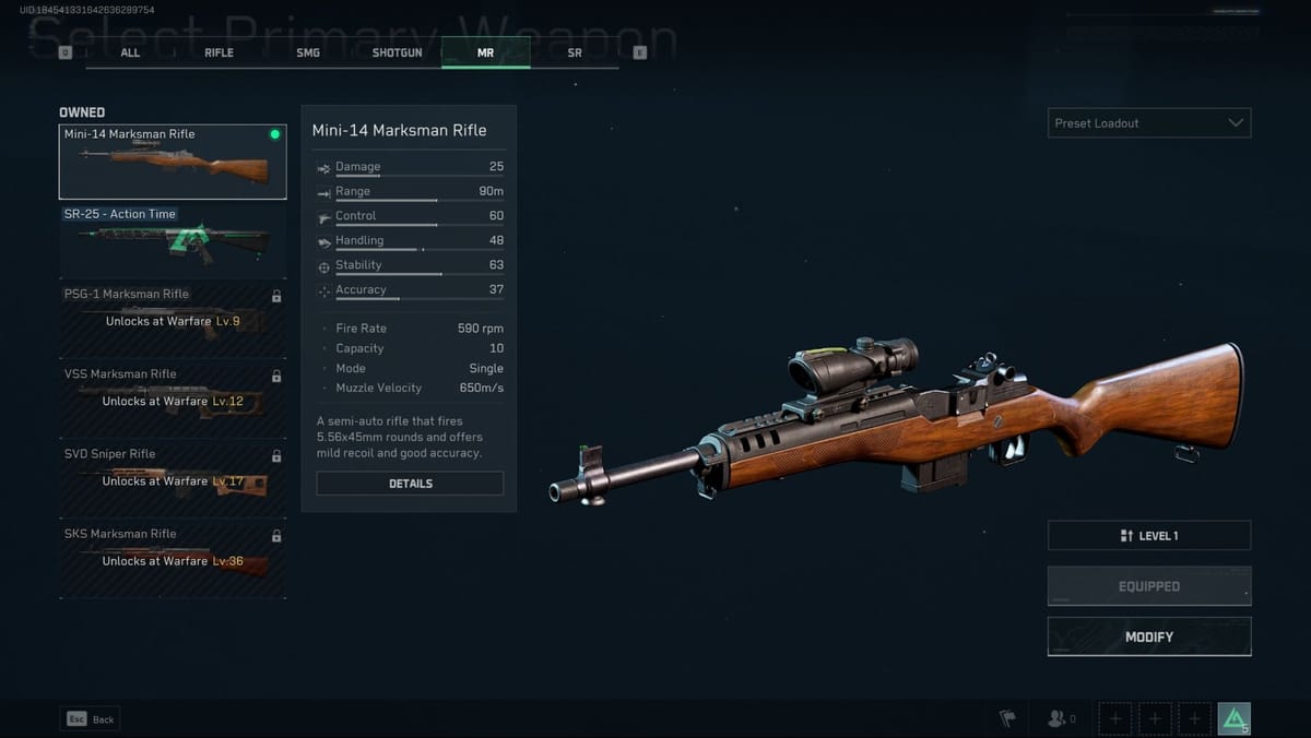 Best Mini-14 build in Delta Force