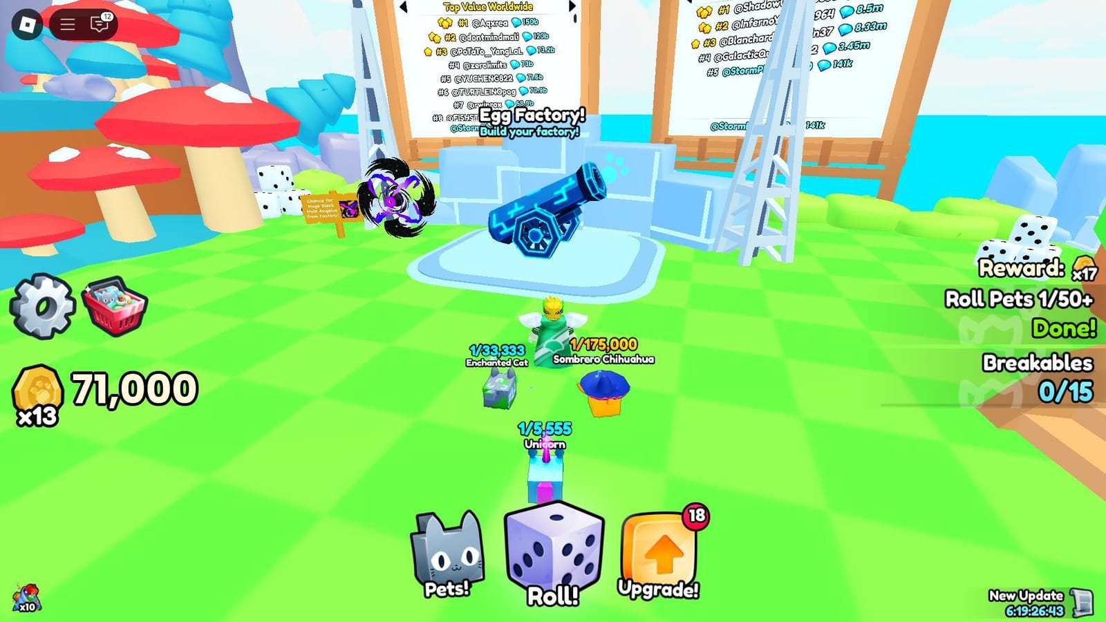 Pets Go Egg Tycoon update patch notes: Egg Factory, Titanic Cat, and more