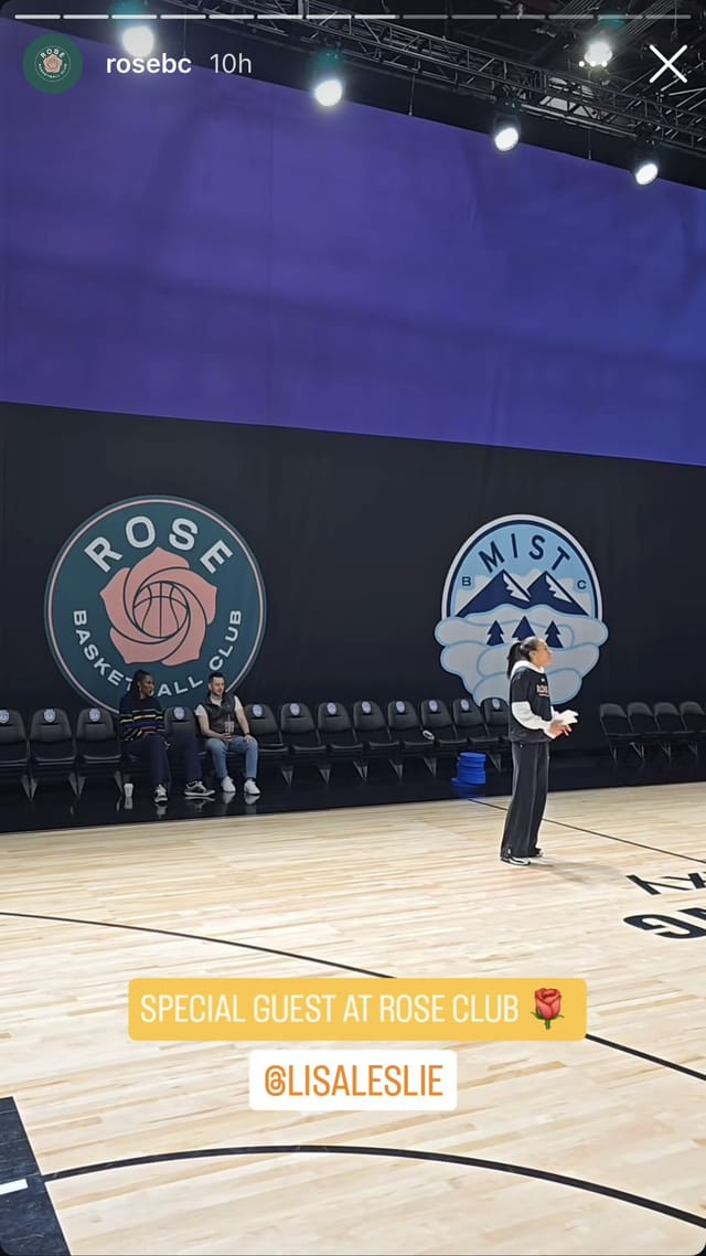 "Don't let me see you doing yoga in those tights": Lisa Leslie & Arike ...