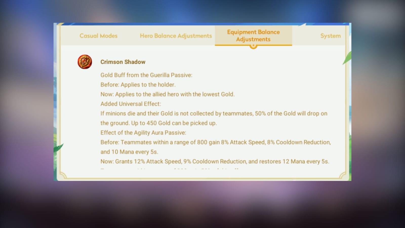 Honor of Kings Season 8 patch notes: Rank reset, equipment adjustment ...