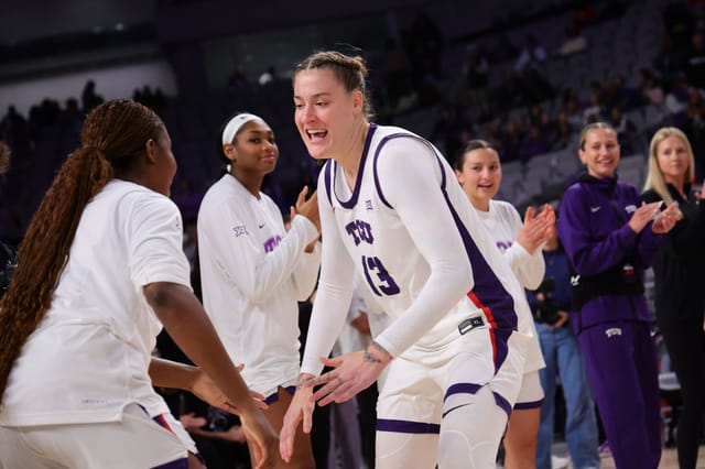 “RIP to my teammates’ hands”: TCU’s Sedona Prince reacts to her wild ...
