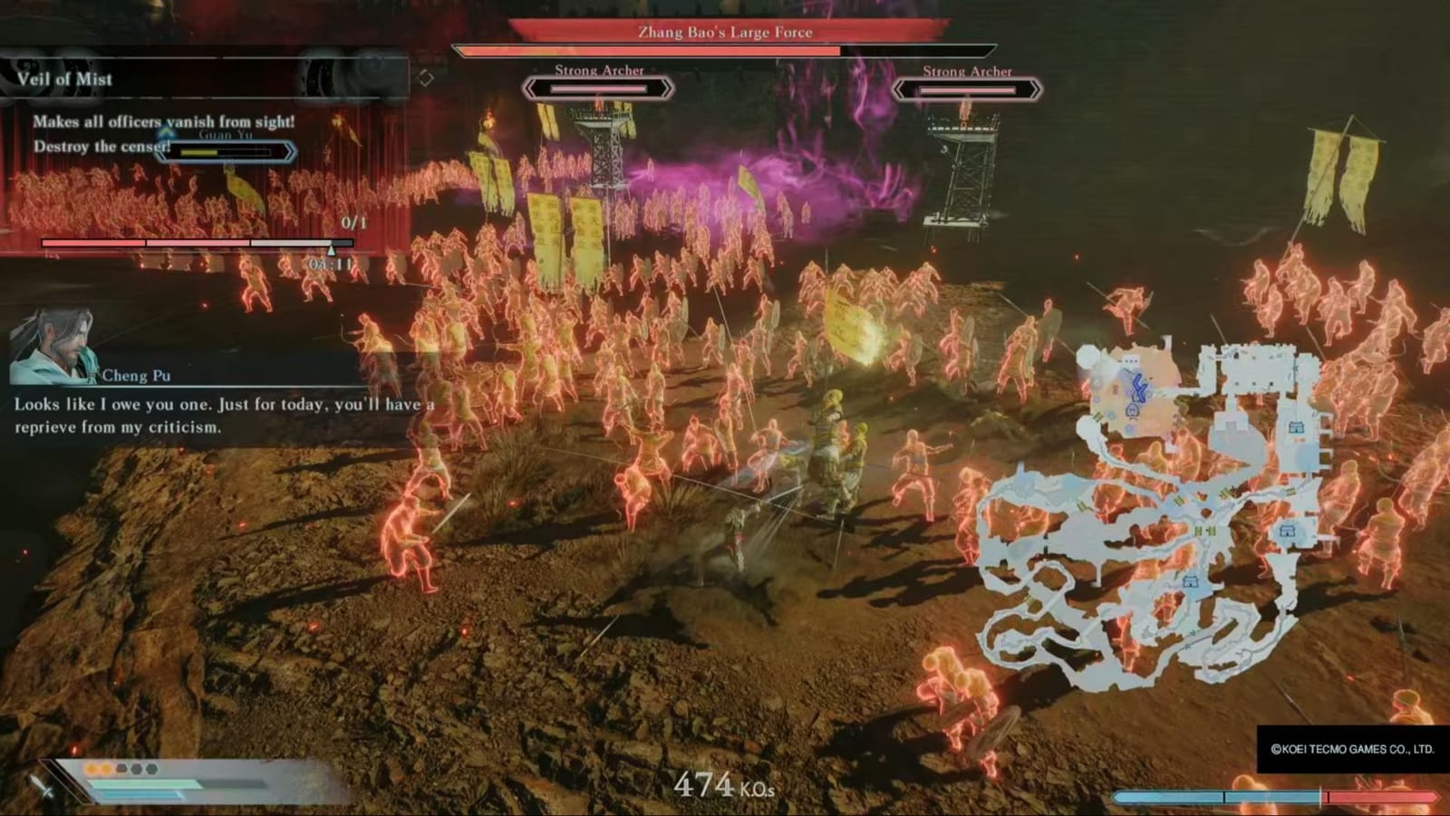 Dynasty Warriors Origins: Final Battle against the Yellow Turbans guide