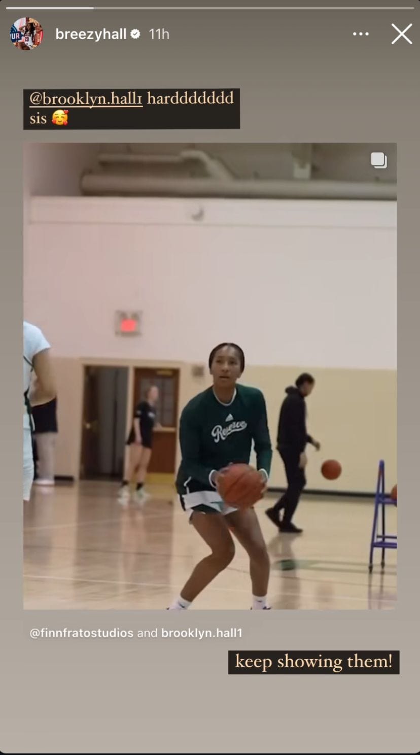 Bree Hall: “Hard sis”: South Carolina’s Bree Hall reacts to sister ...