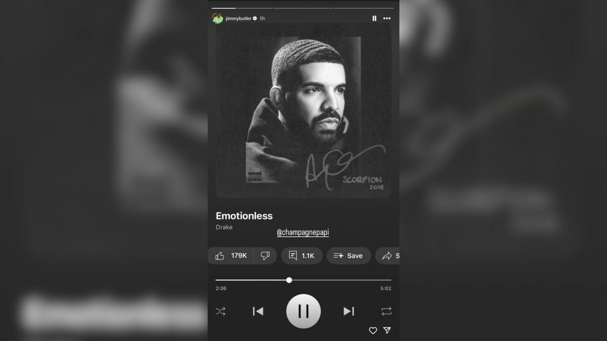 Jimmy Butler cryptically posts Drake song as potential Heat departure looms