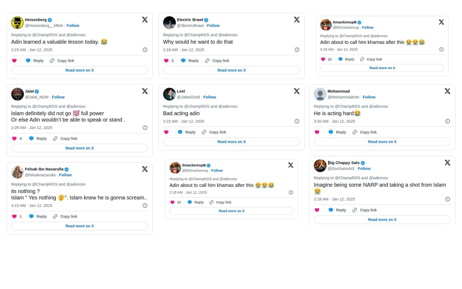 Months after taking body shot from Alex Pereira, YouTuber Adin Ross repeating challenge with ...