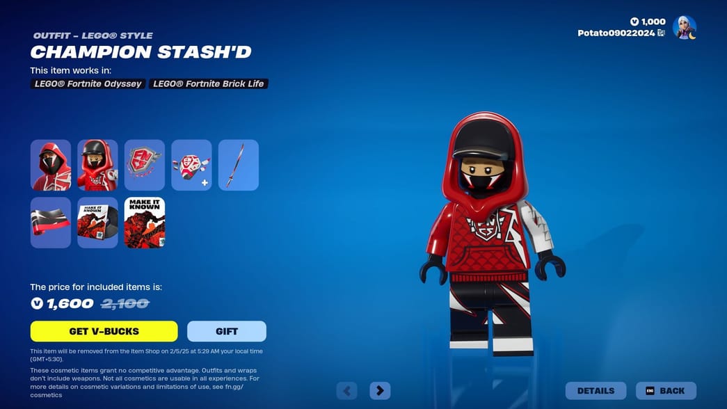 How to get the Champion Stash'd skin in Fortnite