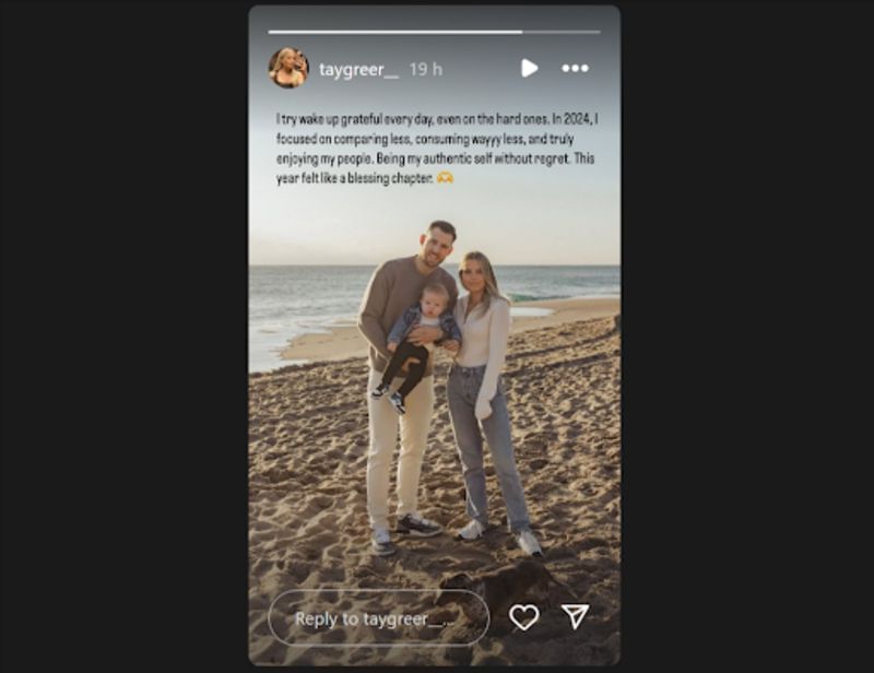 "Authentic self without regret": A.J. Greer's wife Taylore looks back ...