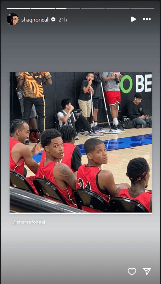 Shaq O'Neal's son Shaqir O'Neal shares unseen snaps of "big brother ...