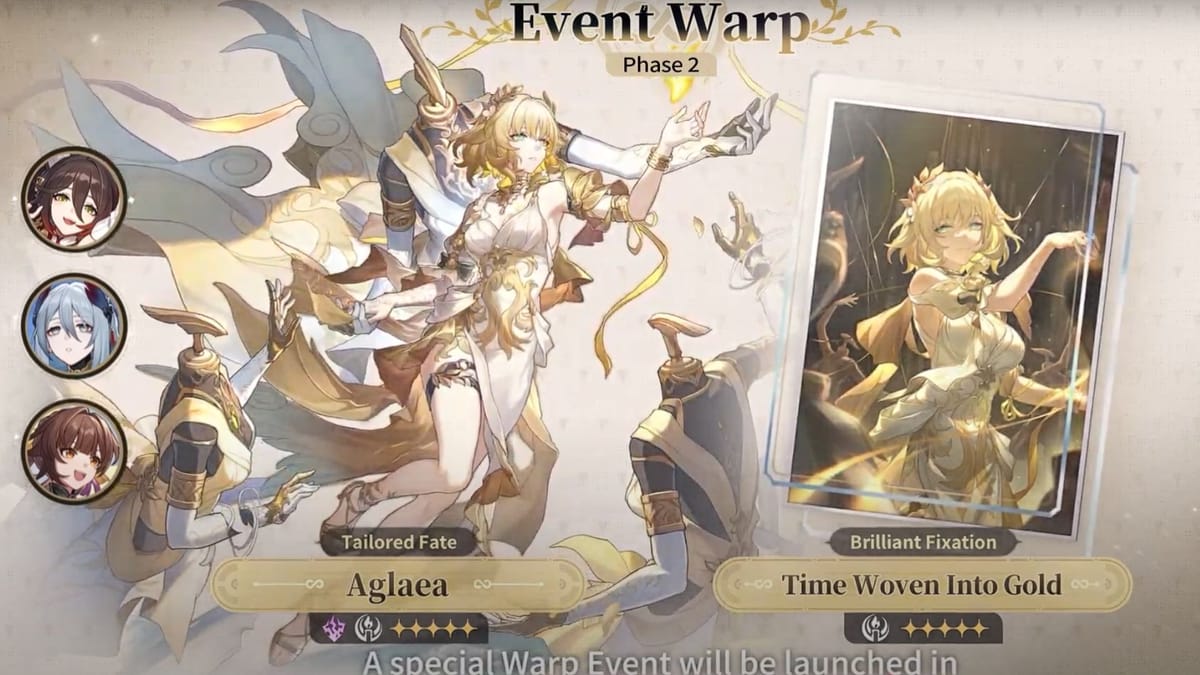 Honkai Star Rail 3.0 banner schedule and character release dates