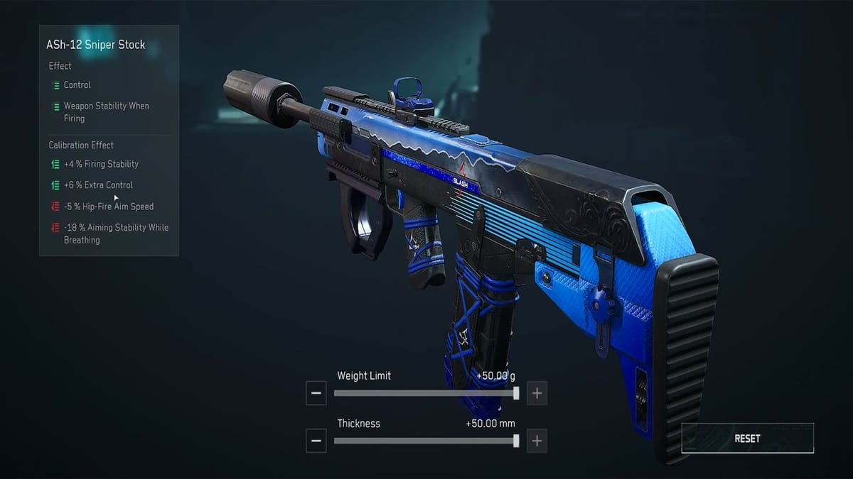 Best ASh-12 build in Delta Force