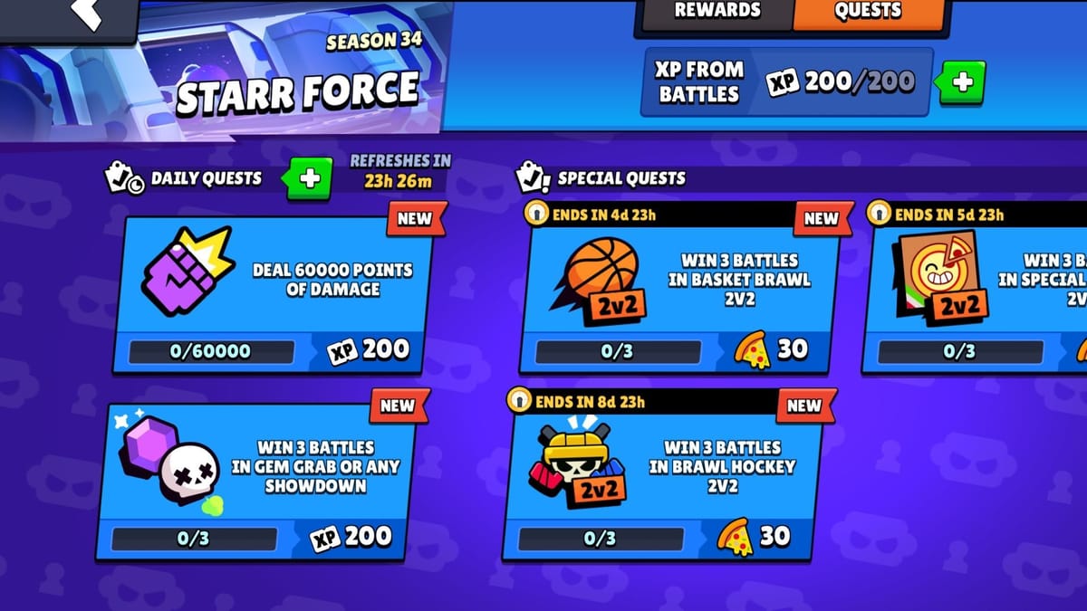 Brawl Stars Season 34 Brawl Pass: Cost, rewards, and more
