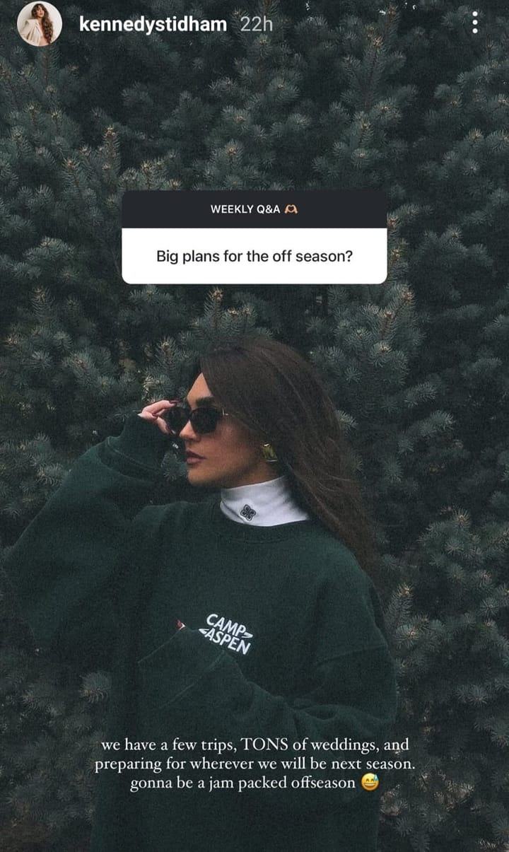 Jarrett Stidham: Broncos' Jarrett Stidham's wife Kennedy reveals "big ...