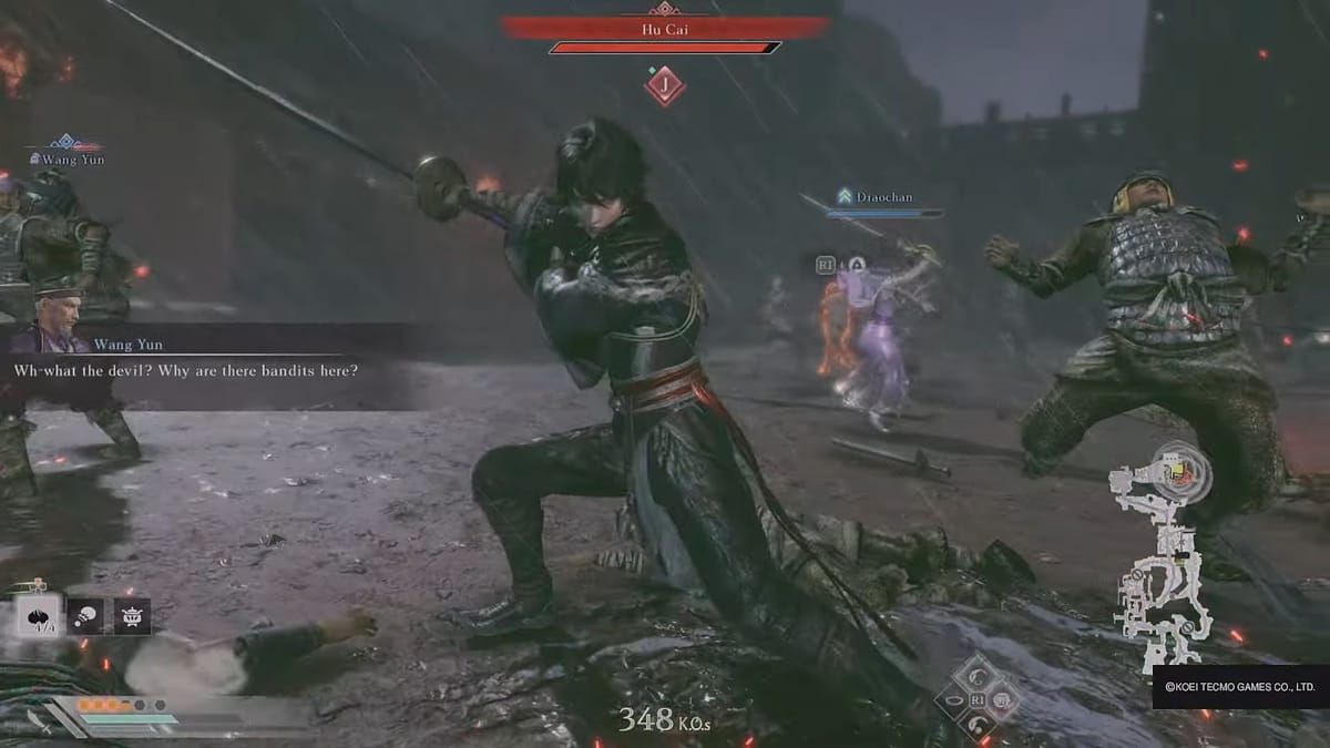 Dynasty Warriors Origins: Protection of Wang Yun guide (Chapter 2)