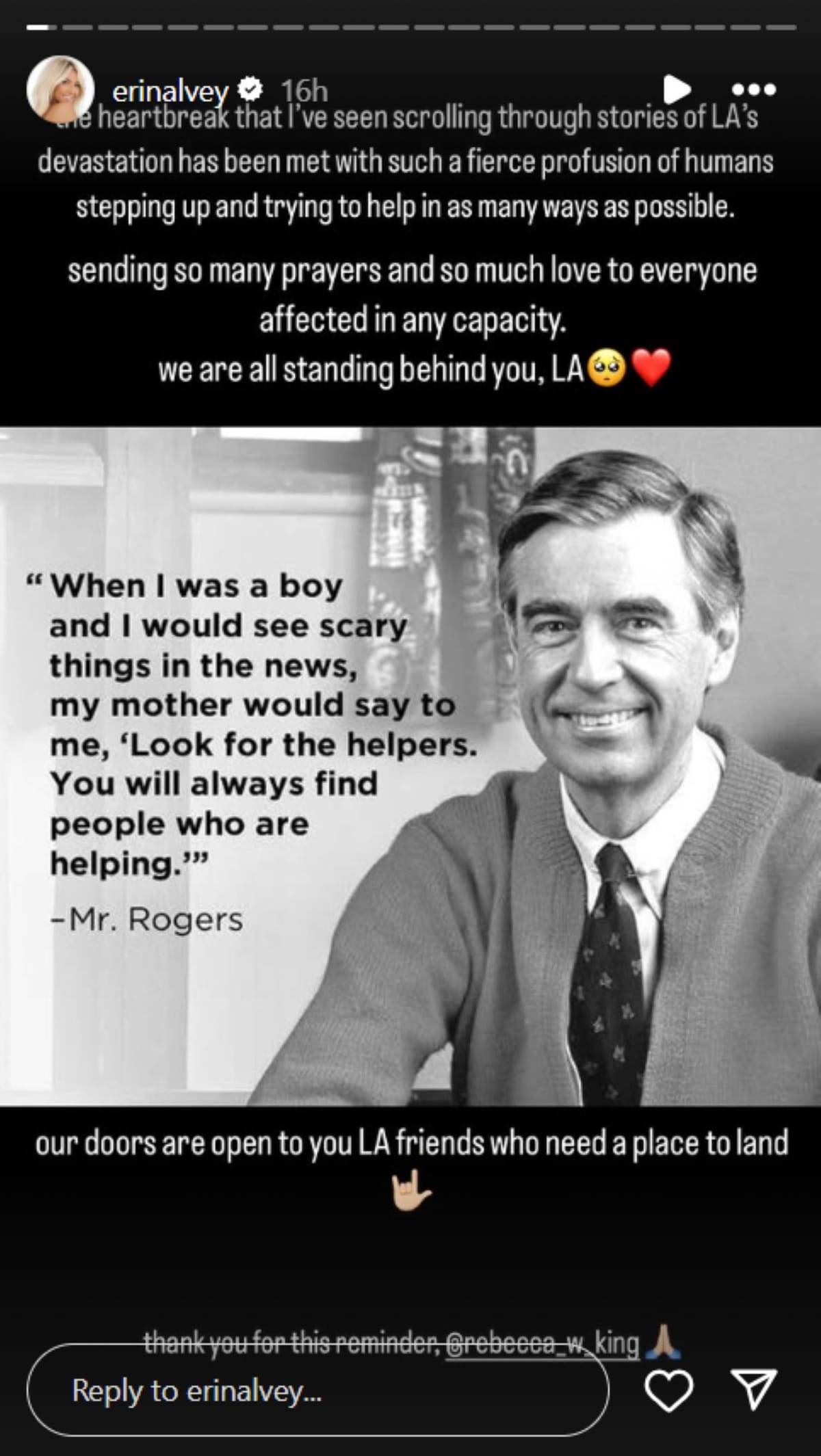 “Our doors are open to you”: Filip Forsberg’s wife Erin Alvey extends ...