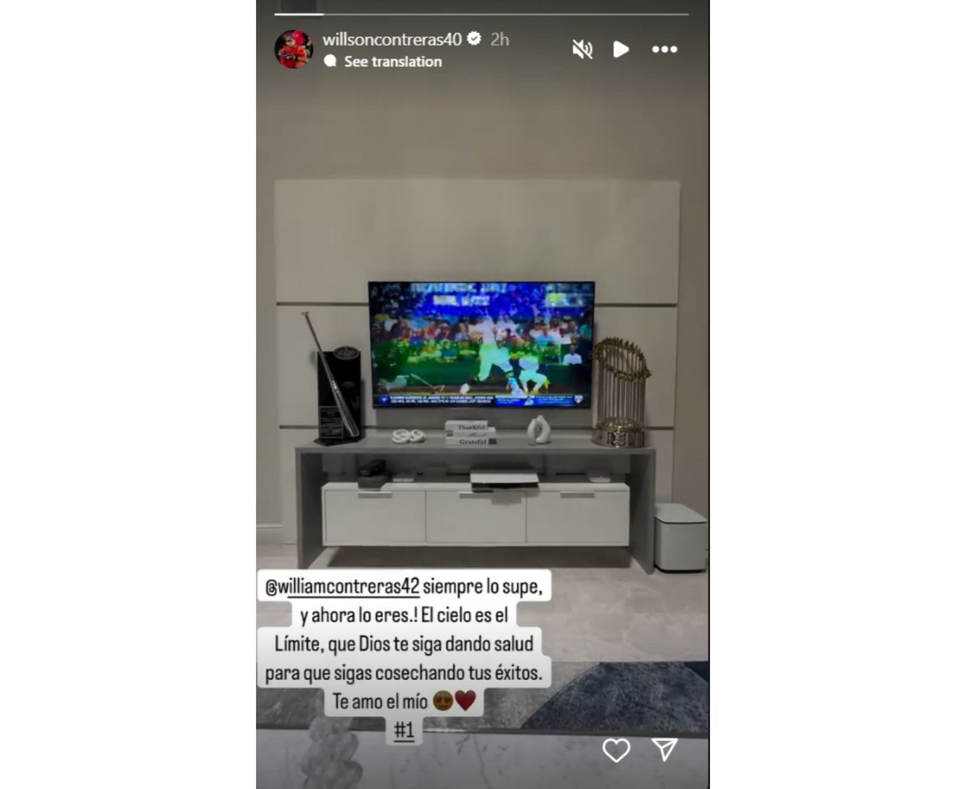 William Contreras' brother Willson pens heartfelt message to Brewers ...