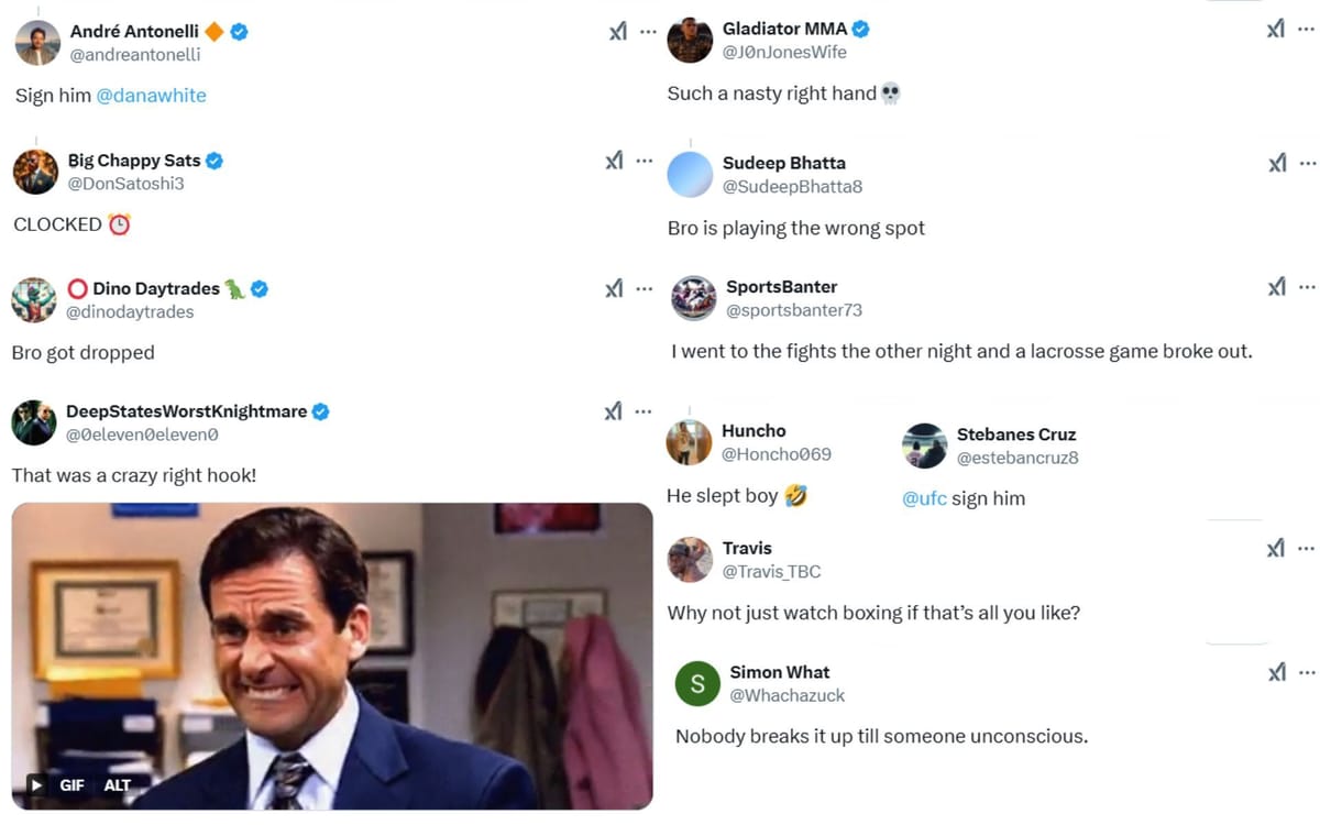 NFL legend's son channels inner Dustin Poirier with "crazy right hook ...