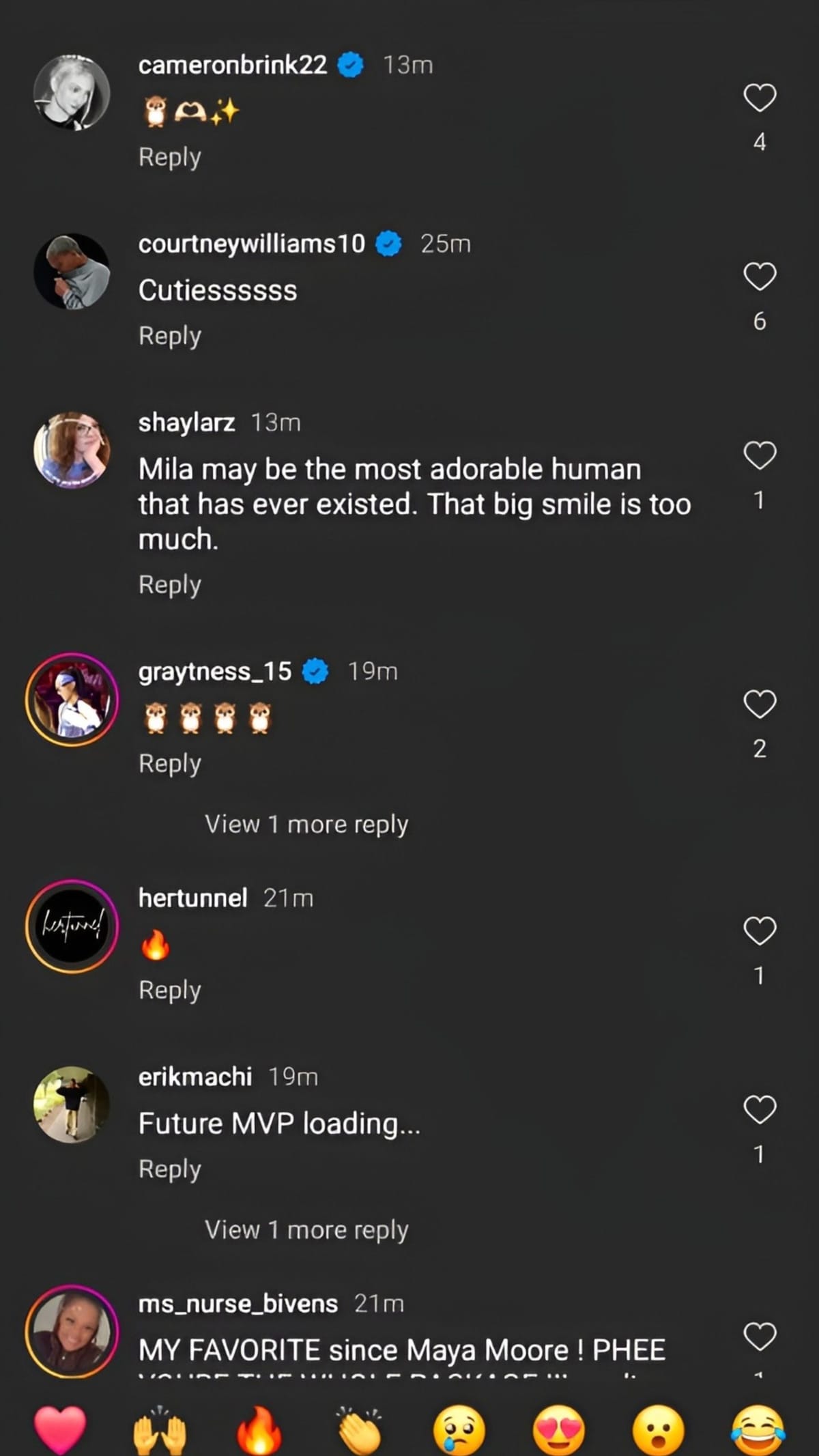 Cameron Brink, Allisha Gray & other WNBA stars react to Napheesa ...