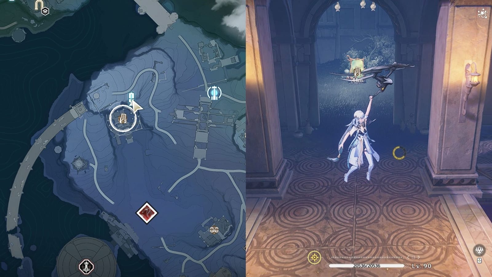 Wuthering Waves Thessaleo Falls Overflowing Palette locations guide