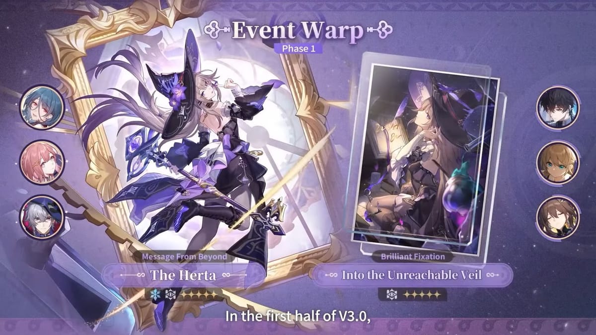 Time until The Herta releases in Honkai Star Rail