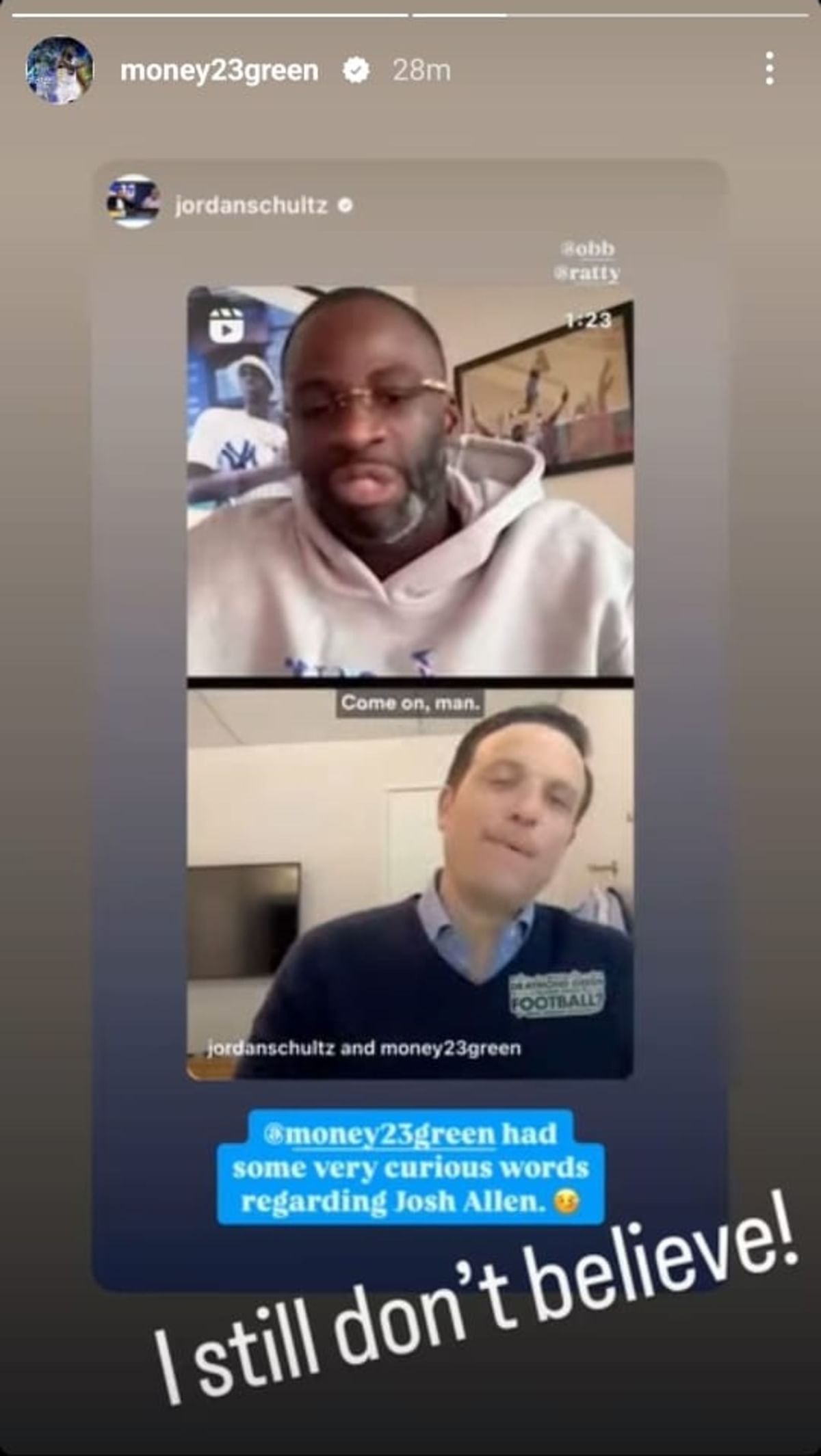 "I still don't believe" - Draymond Green doubles down on his $258 million QB stance despite ...