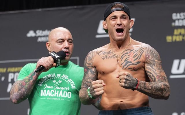 "You're one of those guys" - When Joe Rogan roasted Dustin Poirier for ...