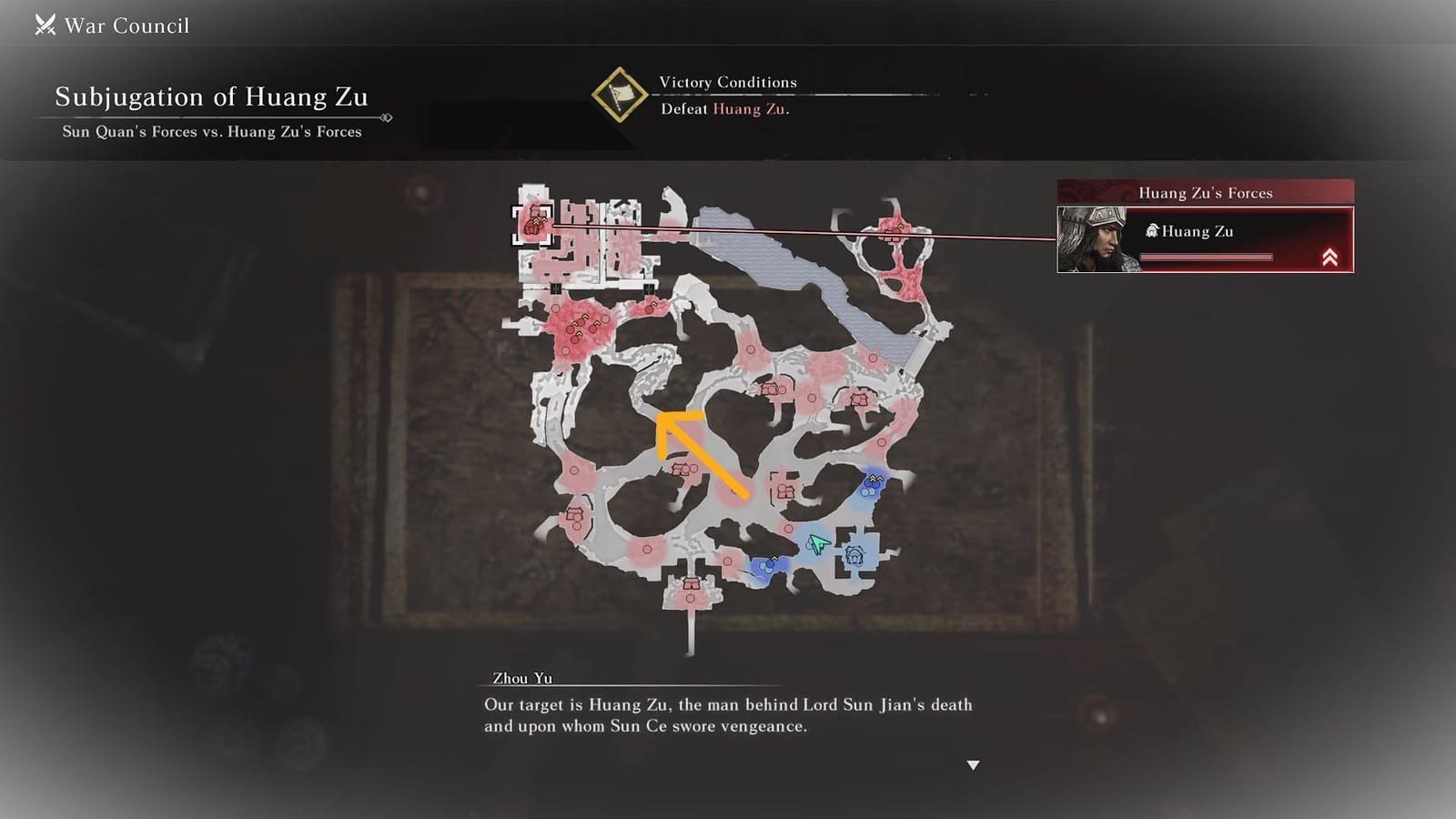 Dynasty Warriors Origins: Subjugation of Huang Zu guide (Chapter 5)