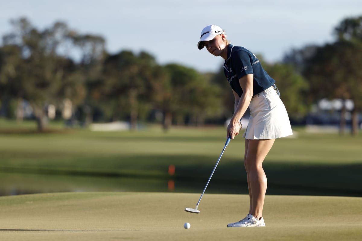 Charley Hull shares video of home session as her dad watches on