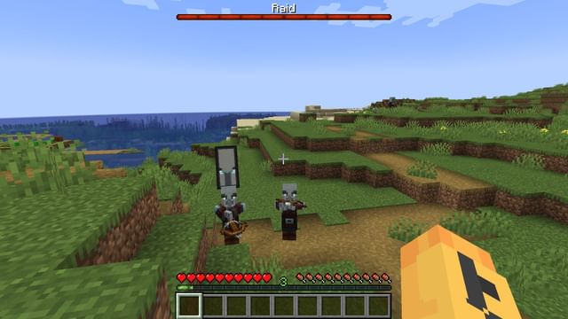 How to start a raid in Minecraft
