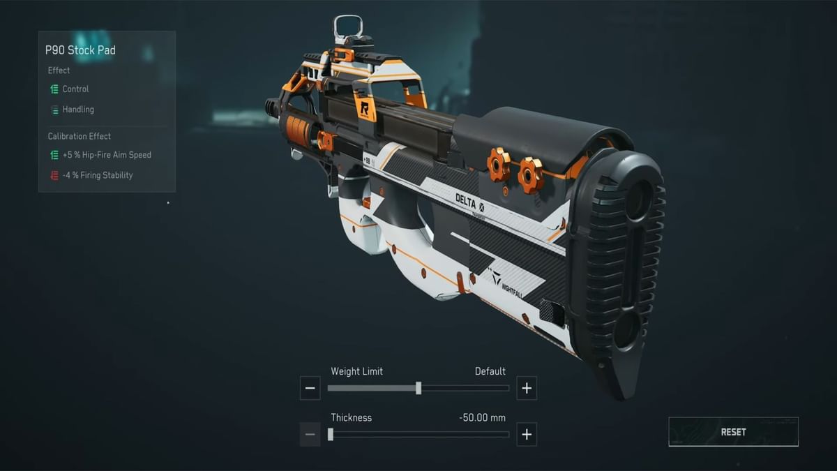 Best P90 build in Delta Force