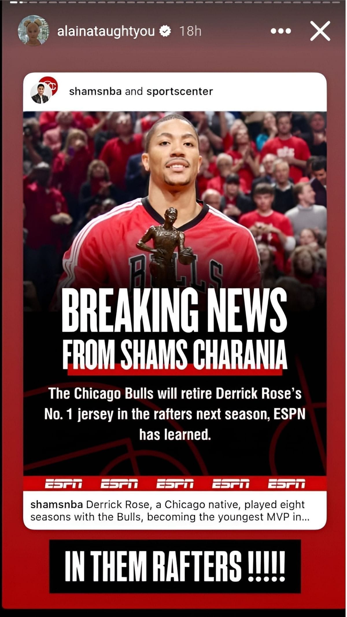 Travis Kelce: Derrick Rose's wife Alaina Rose reacts in 2-words to ...