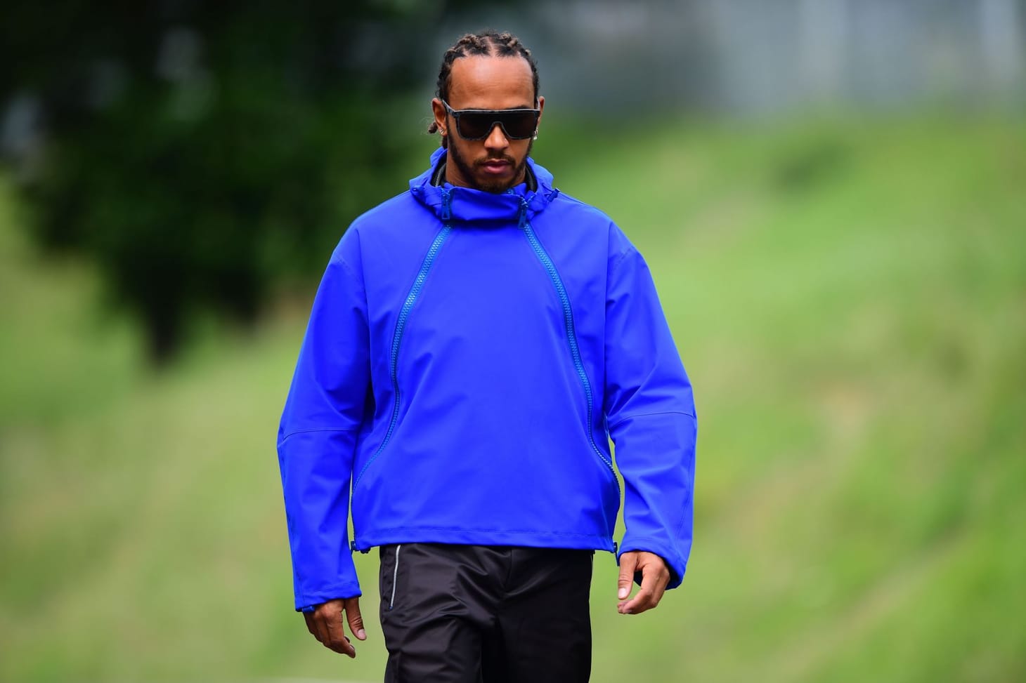 Lewis Hamilton's first post outside Ferrari headquarters in Maranello ...