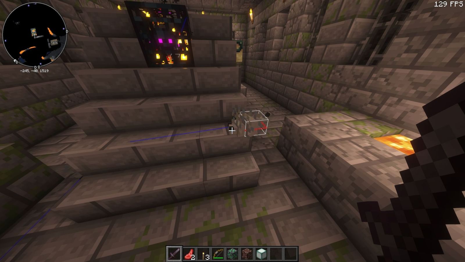 What does silverfish do in Minecraft?