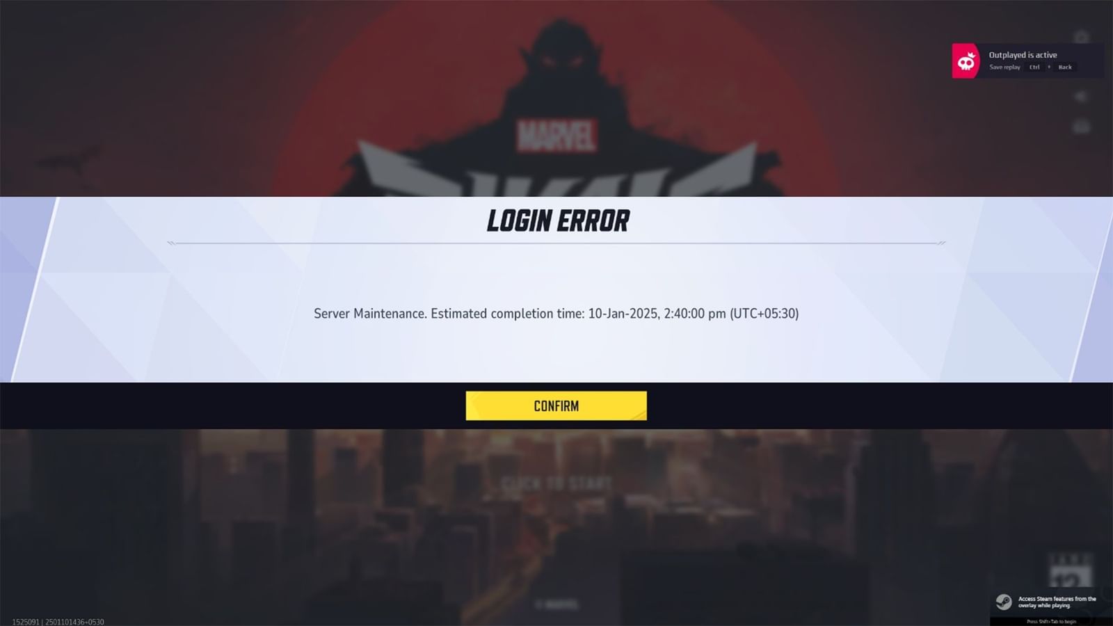 Marvel Rivals Server Connection Failed error: Possible fixes and reasons