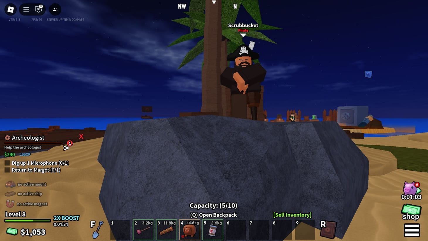 Best ways to farm XP in Dig It