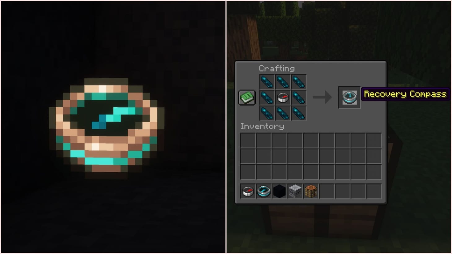 All types of compass in Minecraft explained