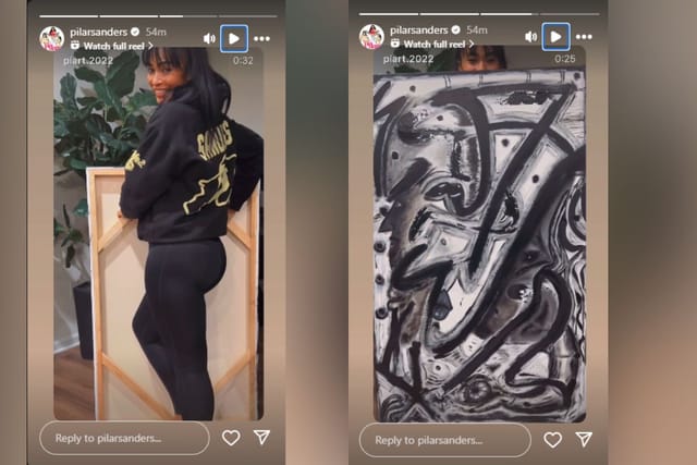 Coach Prime's ex-wife Pilar Sanders dons the Colorado merch as she ...