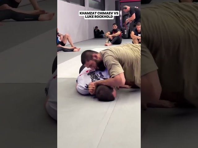 "He gave up on the armbar" - Luke Rockhold denies being dominated by ...