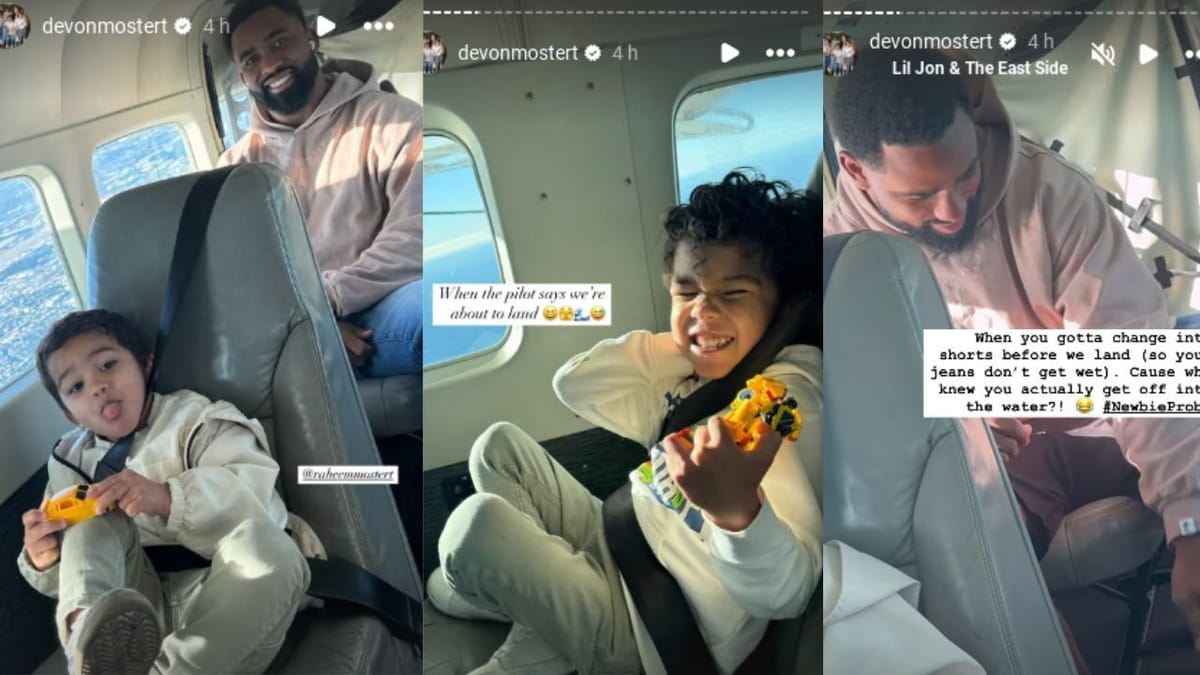 Raheem Mostert: PICS: Raheem Mostert's wife Devon captures family's ...