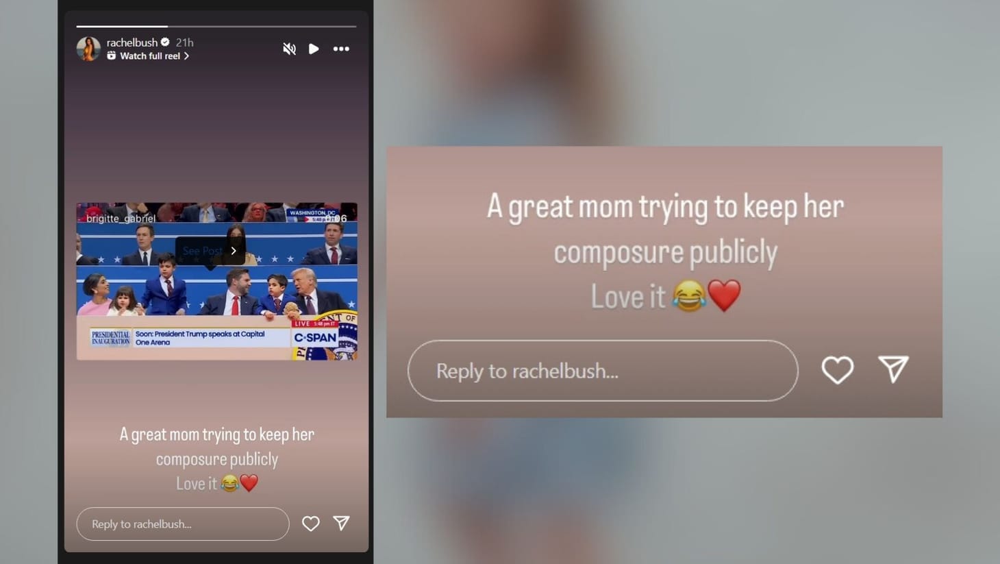 Jordan Poyer's wife Rachel Bush crowns Vice President JD Vance's wife ...