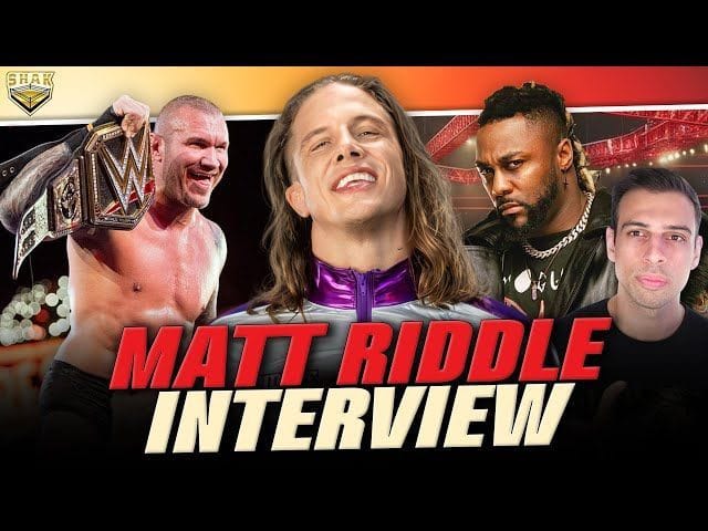 "One of the best guys I have wrestled in my life" - Matt Riddle ...