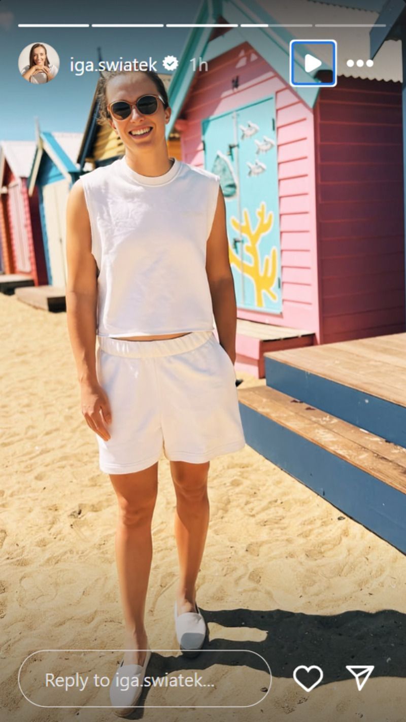 Iga Swiatek: Iga Swiatek recharges her batteries after draining United ...