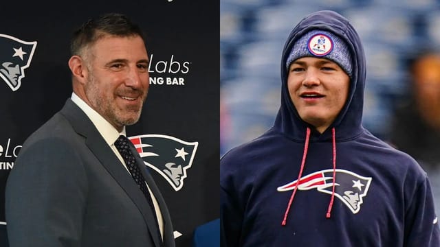 New Patriots HC Mike Vrabel dissects Drake Maye's potential after QB's sensational rookie season