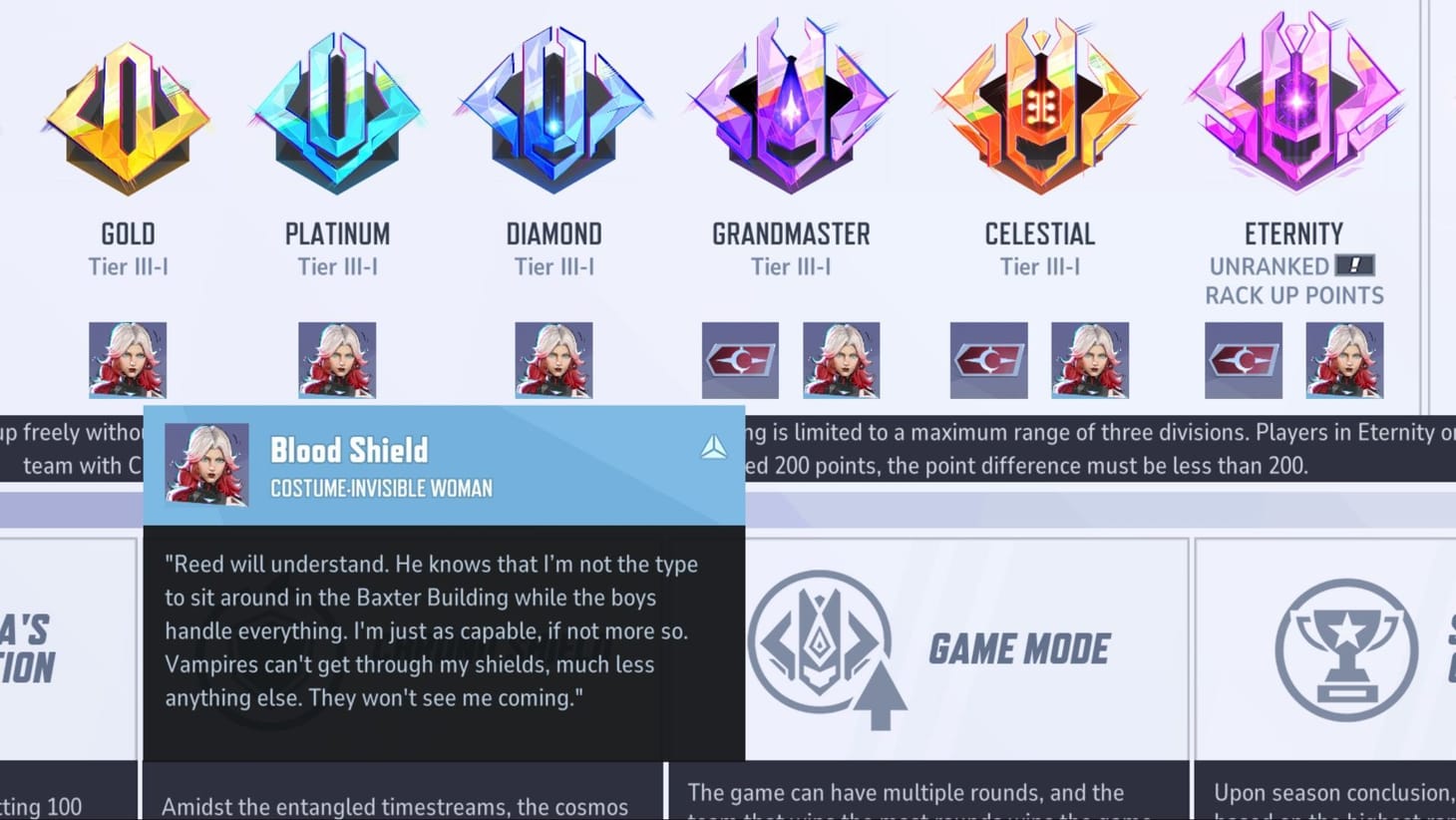 How to get Blood Shield Invisible Woman skin in Marvel Rivals