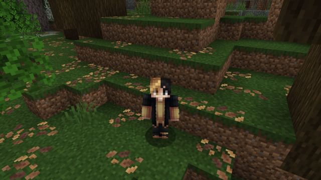 Minecraft: How to get and use leaf litter