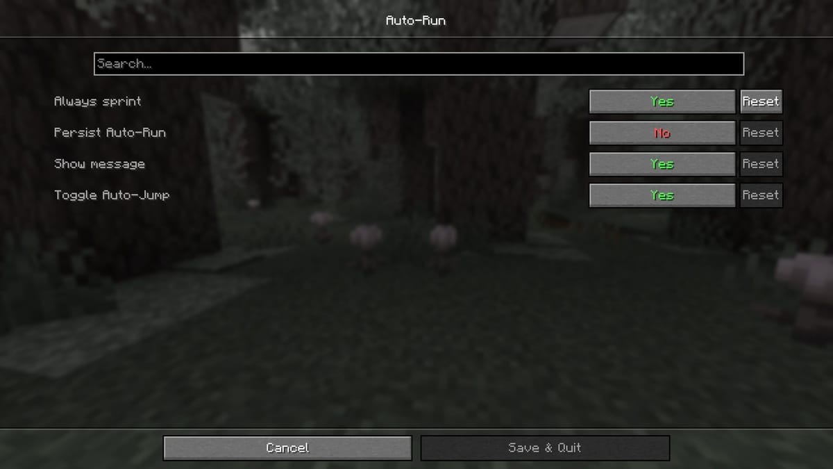 This Minecraft mod helps you walk long distances with ease