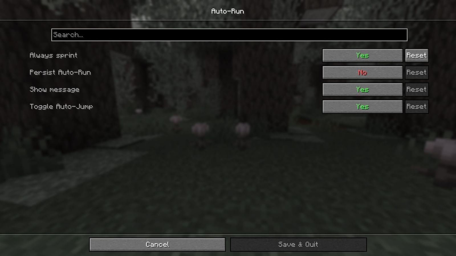 This Minecraft mod helps you walk long distances with ease