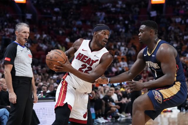 NBA insider floats blockbuster Jimmy Butler mock trade sending Zion Williamson to Miami Heat