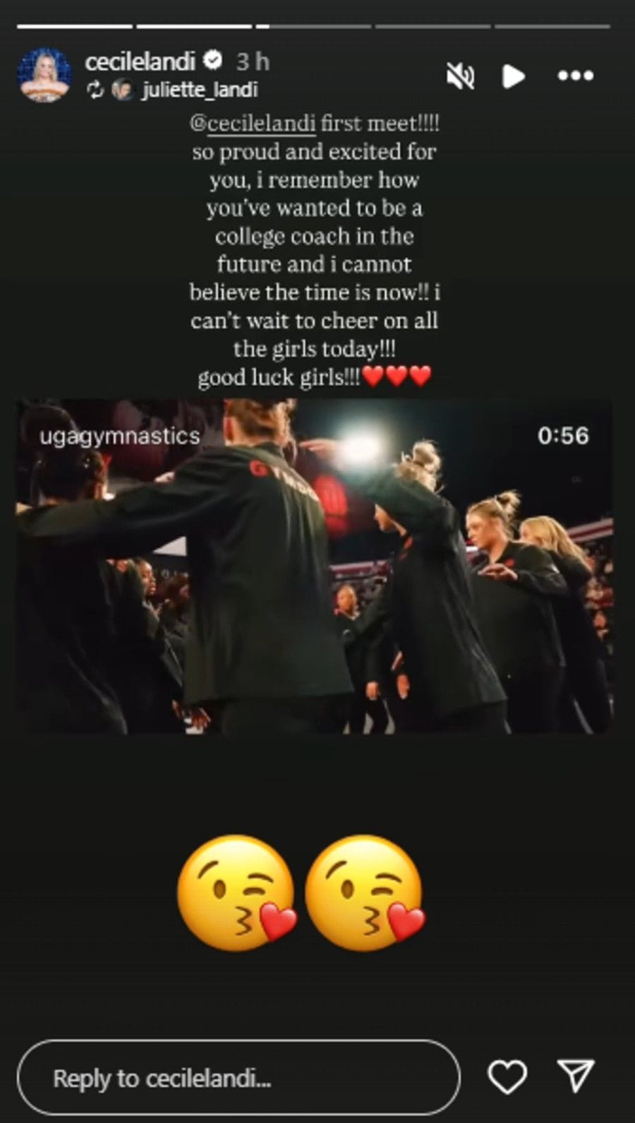 Simone Biles former coach Cecile Landi's daughter makes her feelings ...