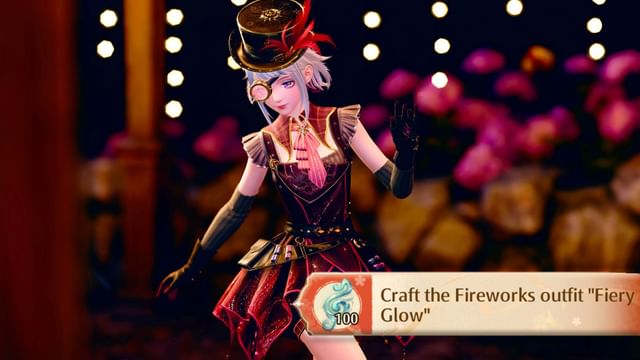 Infinity Nikki: How to craft the Fireworks Outfit Fiery Glow