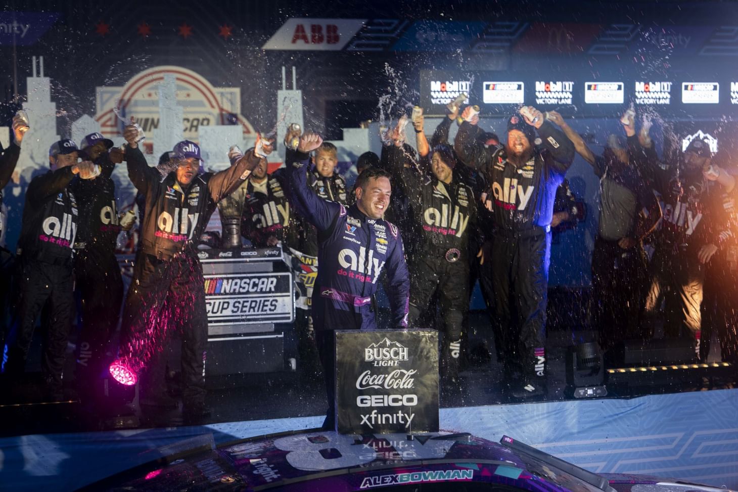 How many wins does Alex Bowman have?